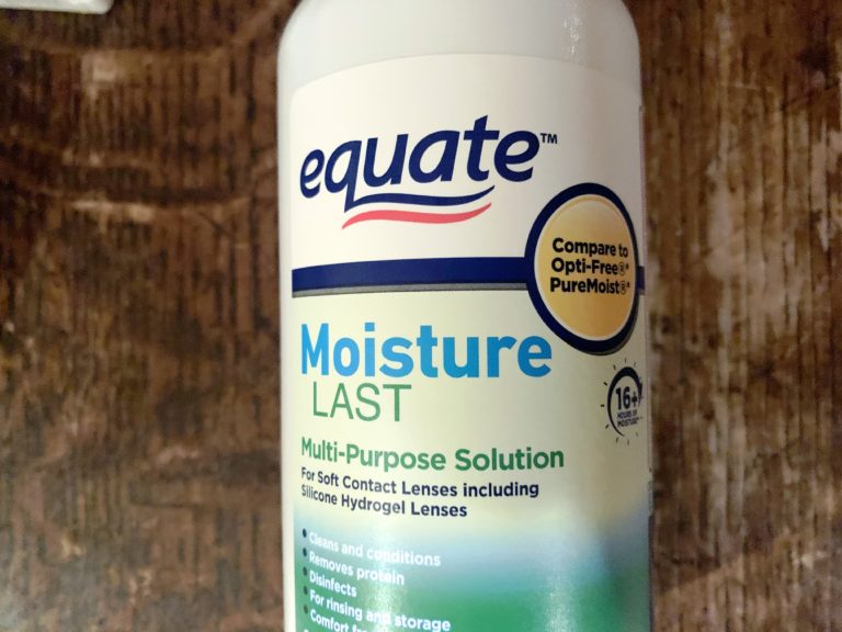 Does Walmart’s Equate Contact Solution Work? | The Off Brand Guy