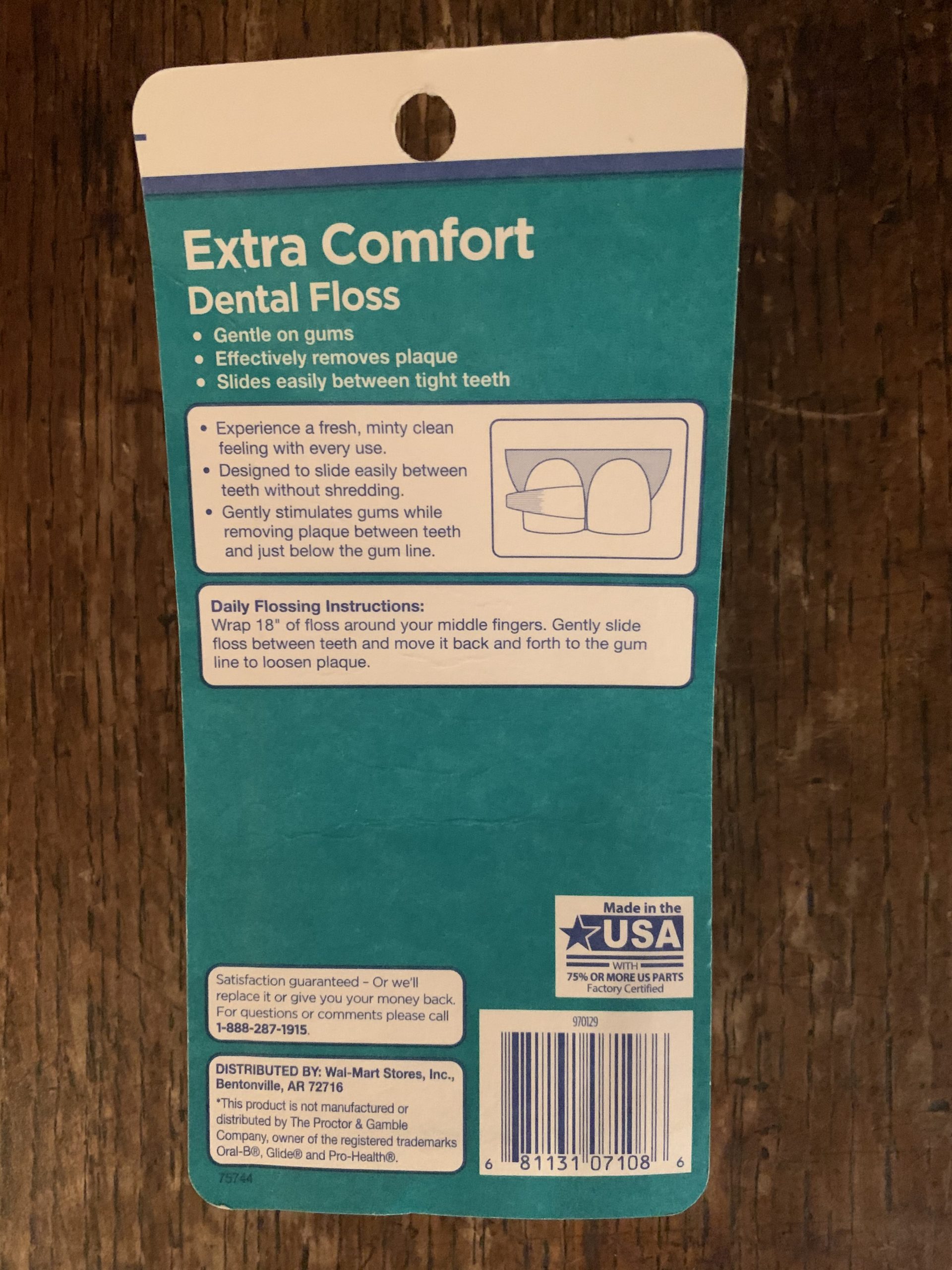 Walmart Dental Floss: Comparison & Review | The Off Brand Guy